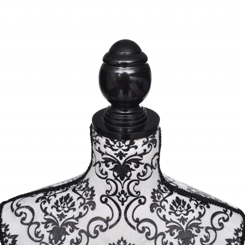 Manechin bust pentru dame, alb si negru, Modern, decorare si prezentare ...
