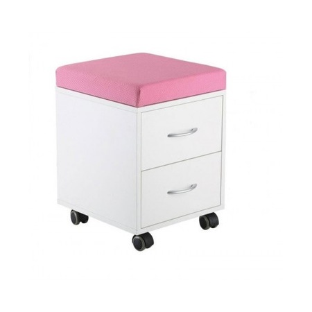 Noptiera functionala pe roti pentru copii FunDesk L 40 X l 38 x H 51 cm ...