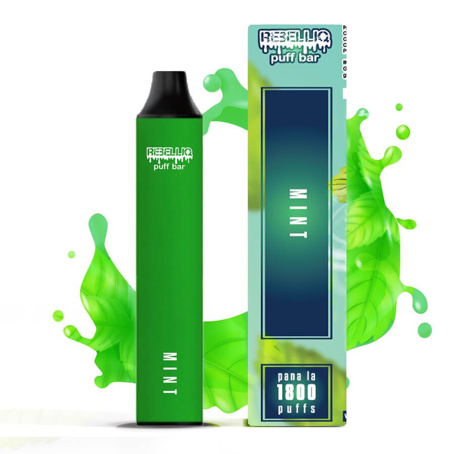 Kit Tigara Electronica Rebelliq 1800 Puff Bar Mint - eMAG.ro