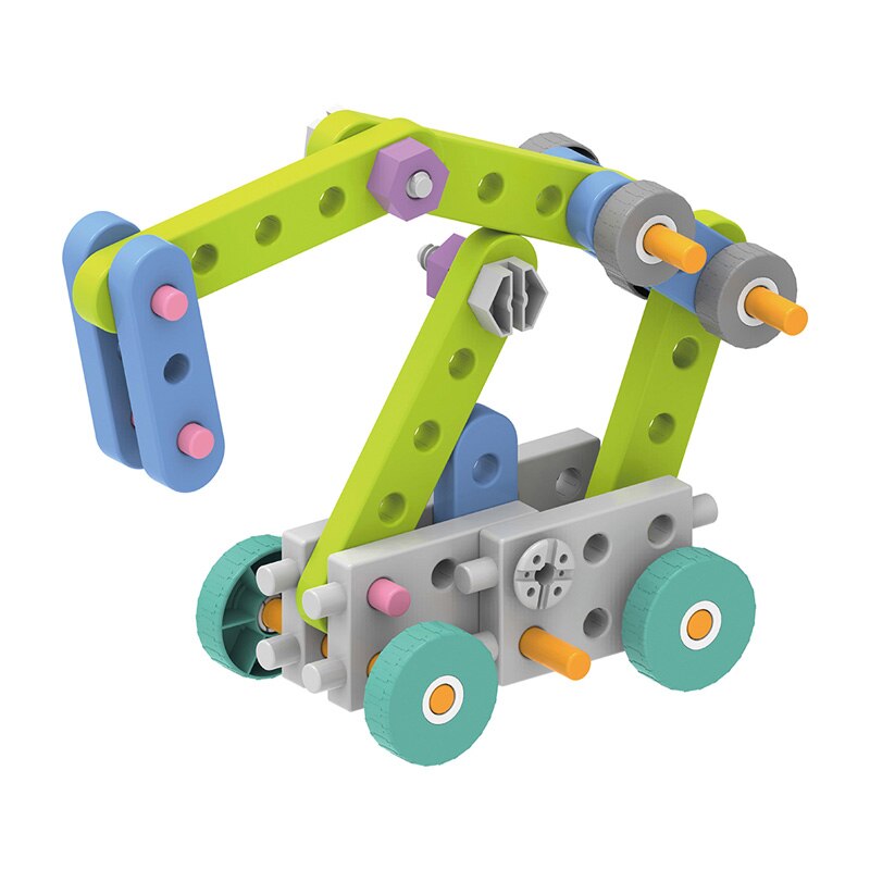 Set constructie, Gigo, Young Engineer Machines, 7459, Multicolor - eMAG.ro