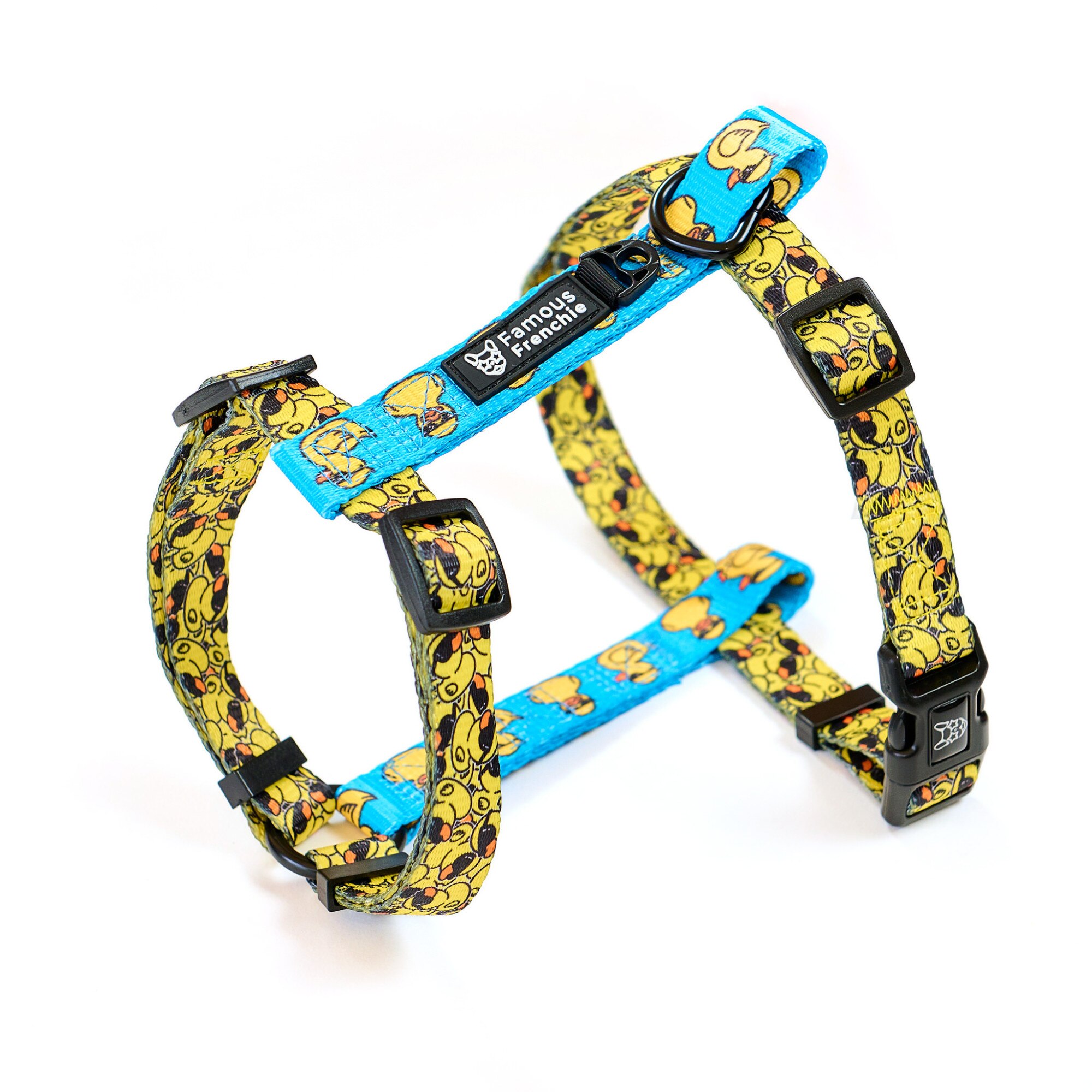 Set 3 piese, ham ajustabil, lesa, accesoriu pungi pentru catei, Yellow ...