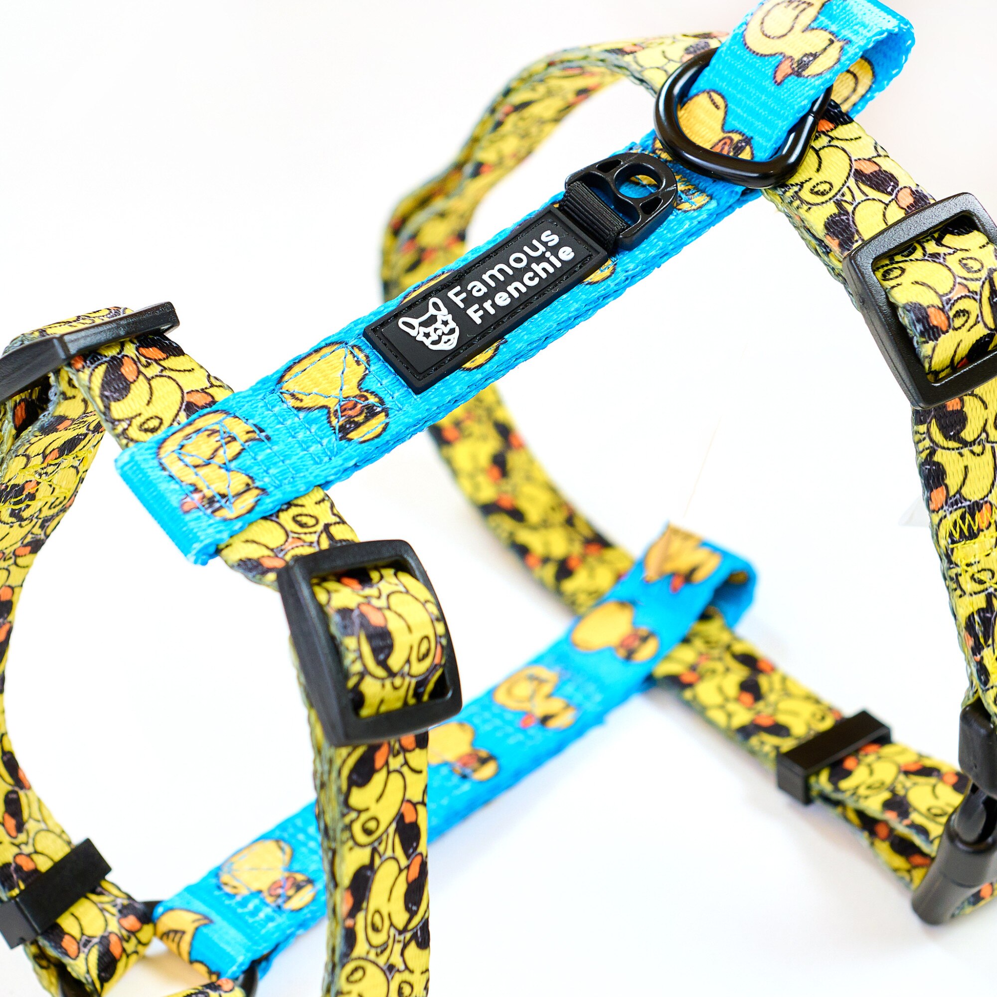 Нагръдник за кучета, регулируем, Famous Frenchie, Yellow Duck Mafia ...