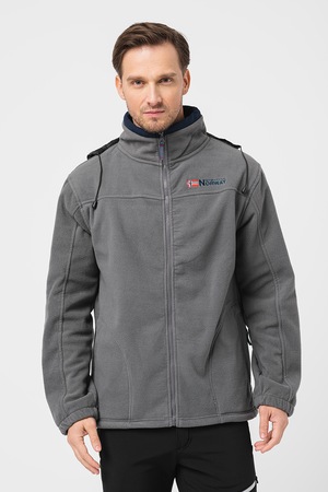 Geographical Norway, Jacheta de fleece cu logo brodat Tamazonie - eMAG.ro