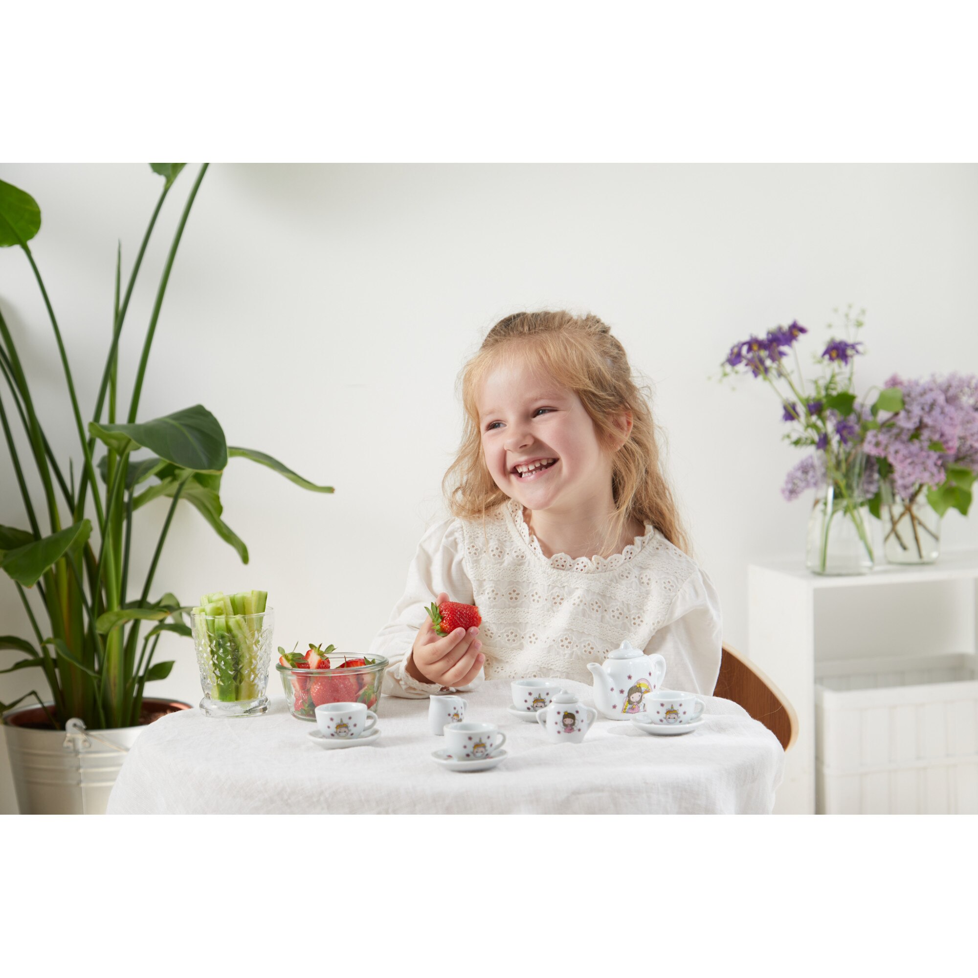 Set de ceai Lillie & Ellie, portelan, 12 buc - eMAG.ro