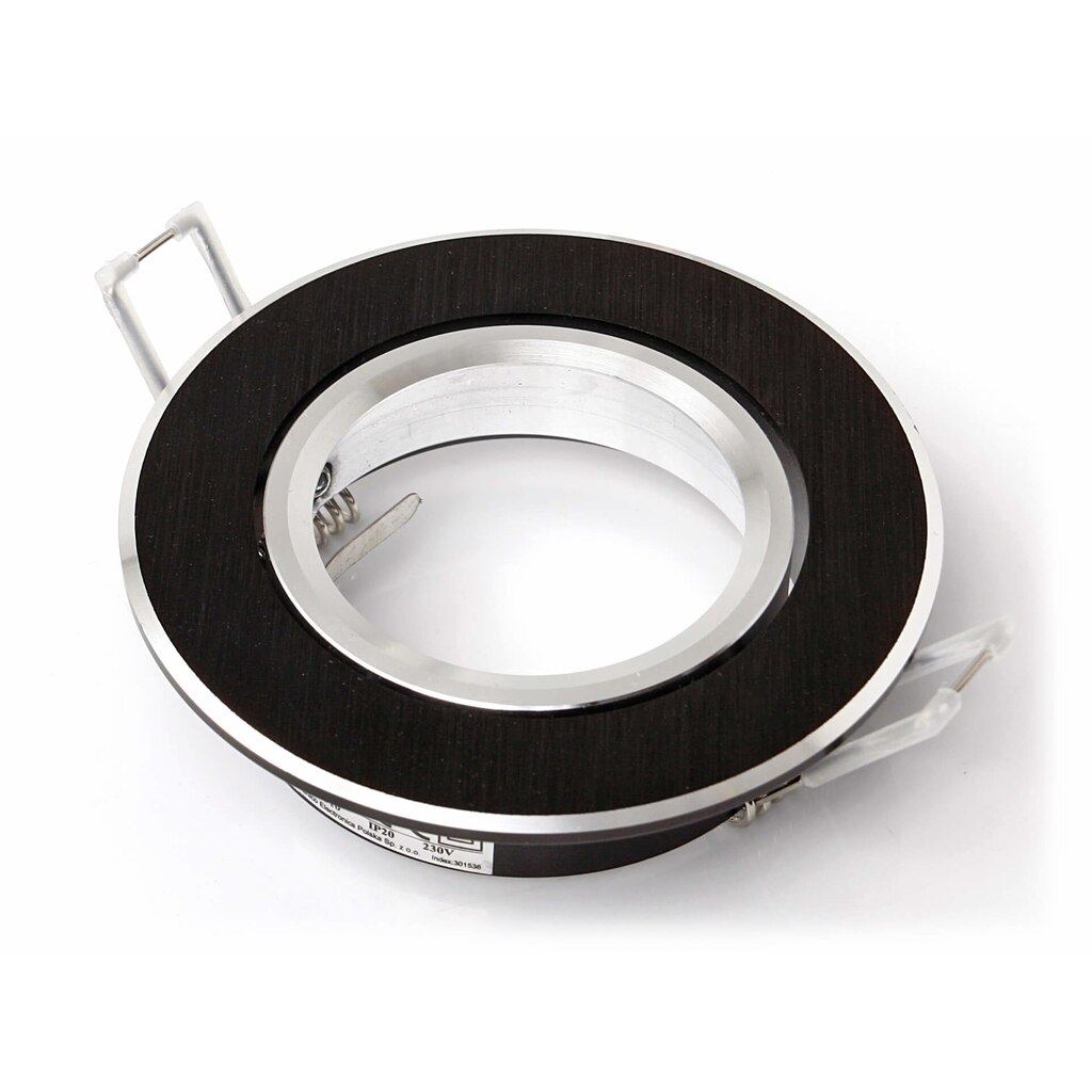 Spot LED cu halogen Koloreno, Almo, Aluminiu, Negru periat - eMAG.ro