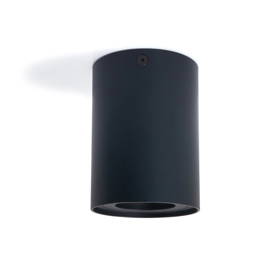 Spot LED cu halogen Koloreno, Busto x1, Aluminiu, Negru - eMAG.ro