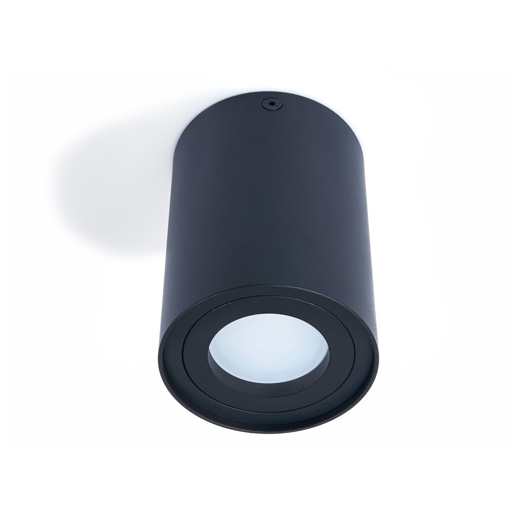 Spot LED cu halogen Koloreno, Busto x1, Aluminiu, Negru - eMAG.ro