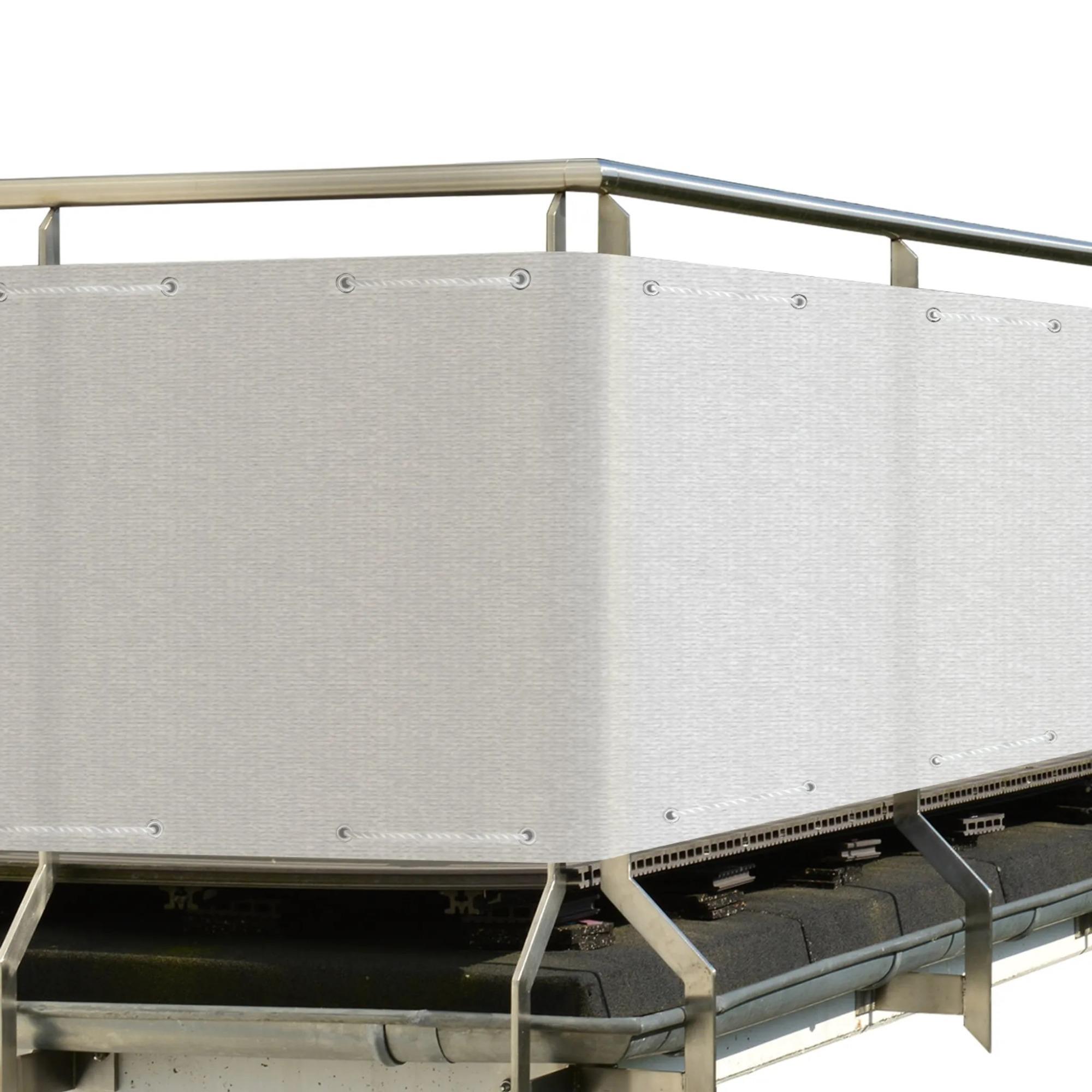 Paravan de balcon Sol Royal, 90х500сcm, Alb - eMAG.ro