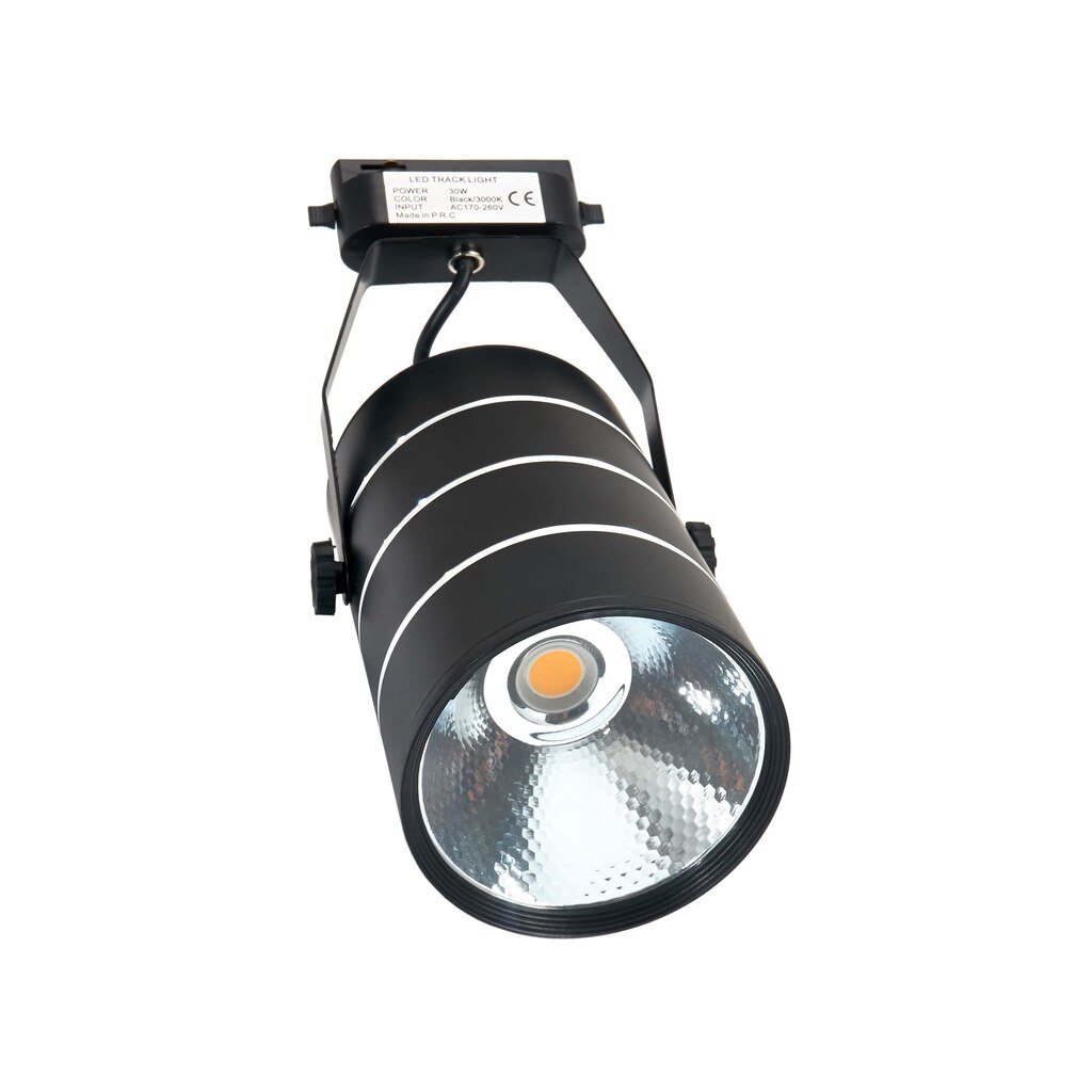 Spot LED Tracklight, 30 W, 3000K, Negru - eMAG.ro