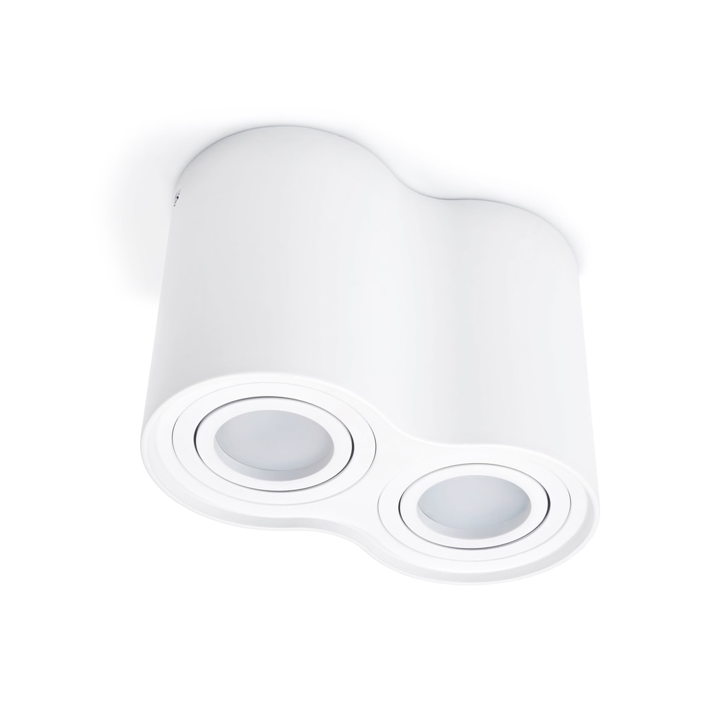 Spot LED dublu Superled, Alb - eMAG.ro