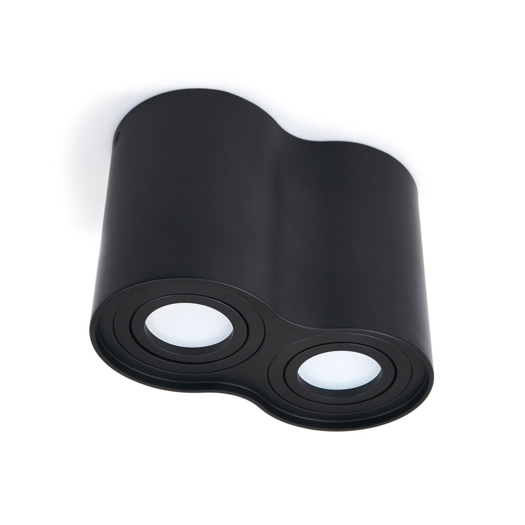 Spot LED dublu Superled, Negru - eMAG.ro