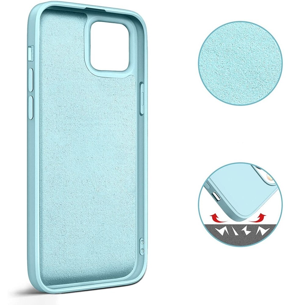 Кейс Cellect с пръстен, iPhone 13 Pro Max, Turquoise - eMAG.bg