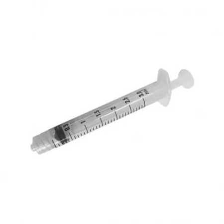 Спринцовка 2,5 ml, с игла G23, luer lock, 3 компонента - eMAG.bg