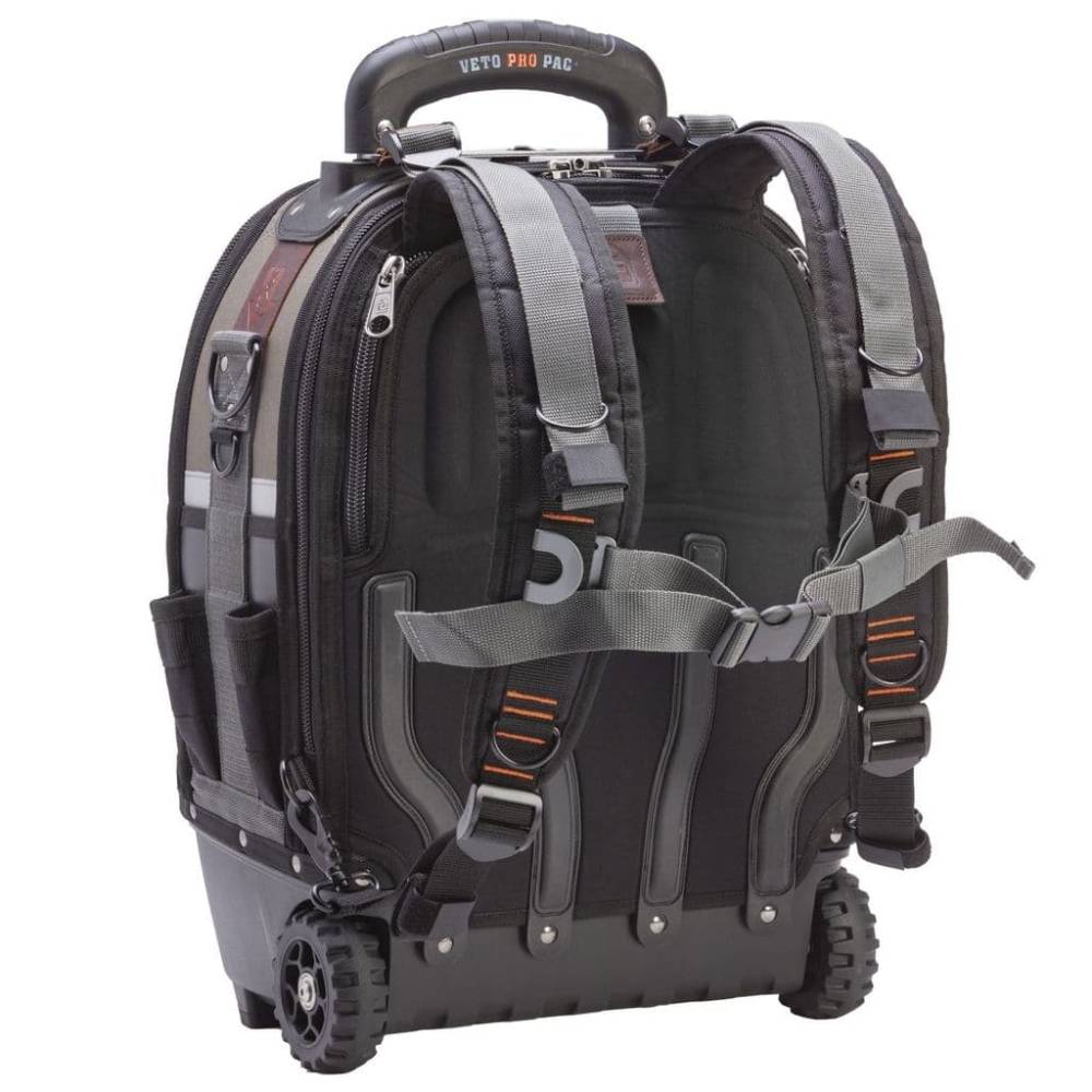 Troler pentru scule cu 48 de buzunare, Veto Pro Pac Tech Wheeler, baza ...