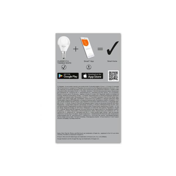 Bec Led Ledvance SMART+ WiFi Mini Bulb Tunable White, E14, P46, 5W 40W ...