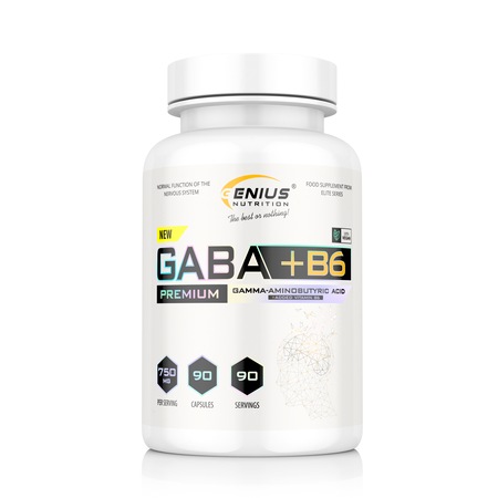 Aminoacizi Genius Nutrition Gaba+B6, 90 capsule - eMAG.ro