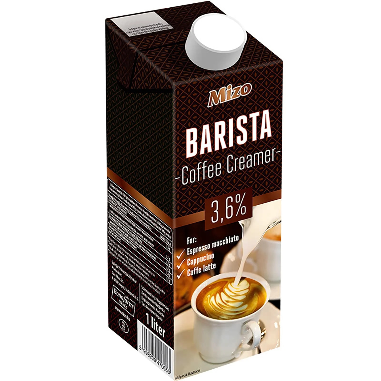 Lapte Mizo Barista Coffee Creamer, 1 L - eMAG.ro