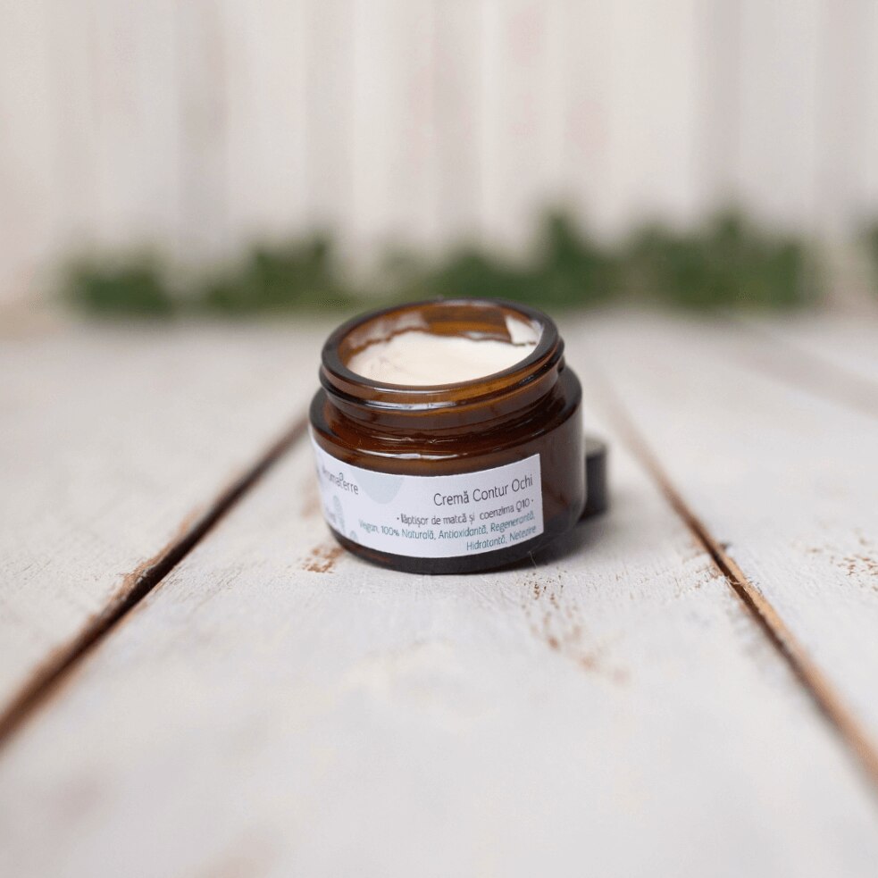 Crema pentru conturul ochilor cu aloe vera si coenzima Q10, 20 ml - eMAG.ro