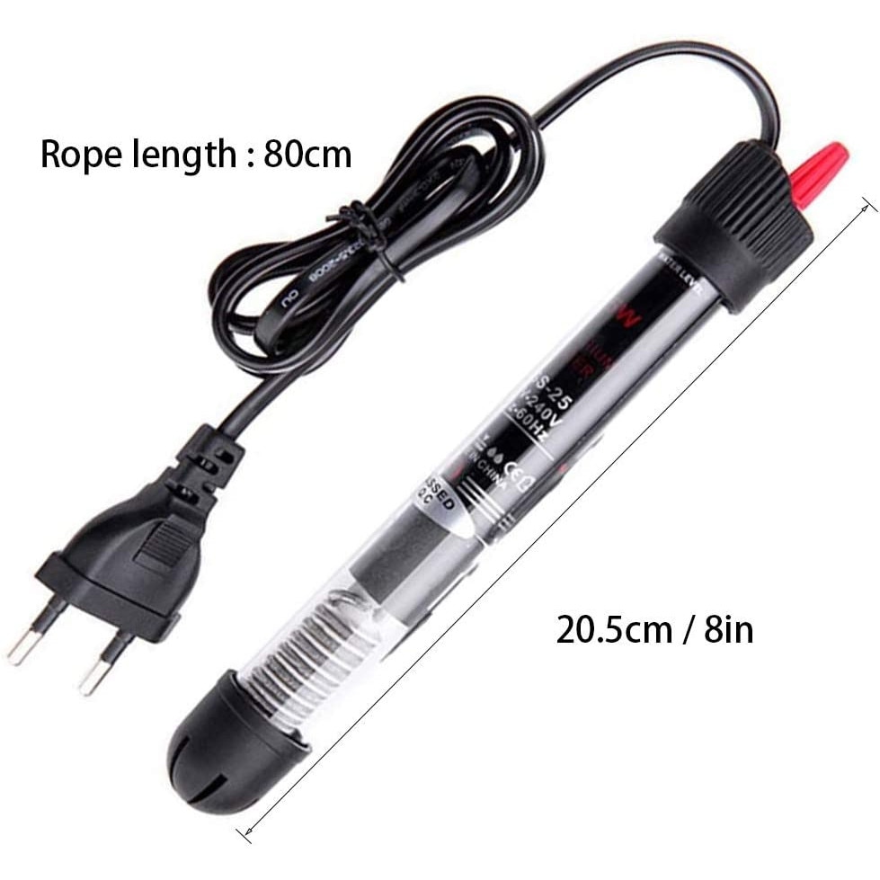 Incalzitor pentru acvariu, ComResi, 50 W, Reglabil, Argintiu - eMAG.ro