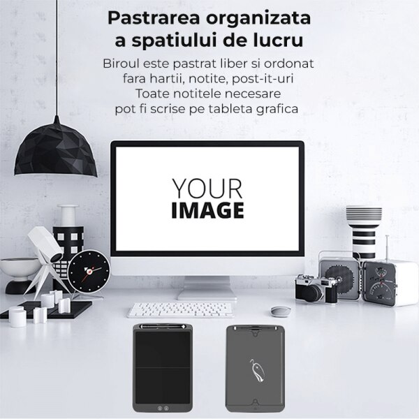 Tableta grafica pentru scris si desenat cu Stylus, display LCD 12 inch ...