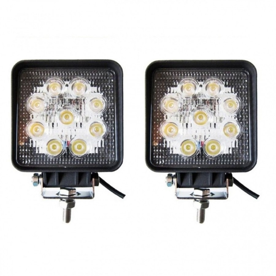 Комплект 2 офроуд прожектора, Led, 27W - eMAG.bg