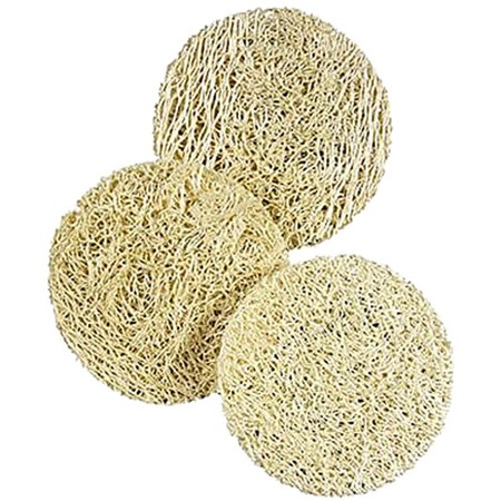 Eco Burete pentru fata, din lufa naturala, 3 bucati - eMAG.ro