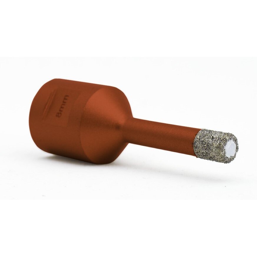 Carota diamantata pentru gresie portelanata si piatra, 6mm, cu ceara ...