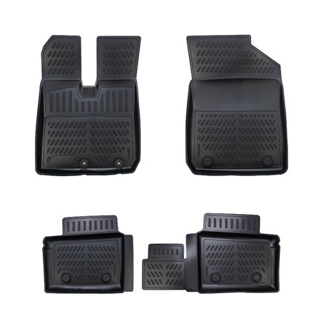 Set covorase cauciuc tip tavita 3D 5 piese Dacia Spring dupa 2021 - eMAG.ro