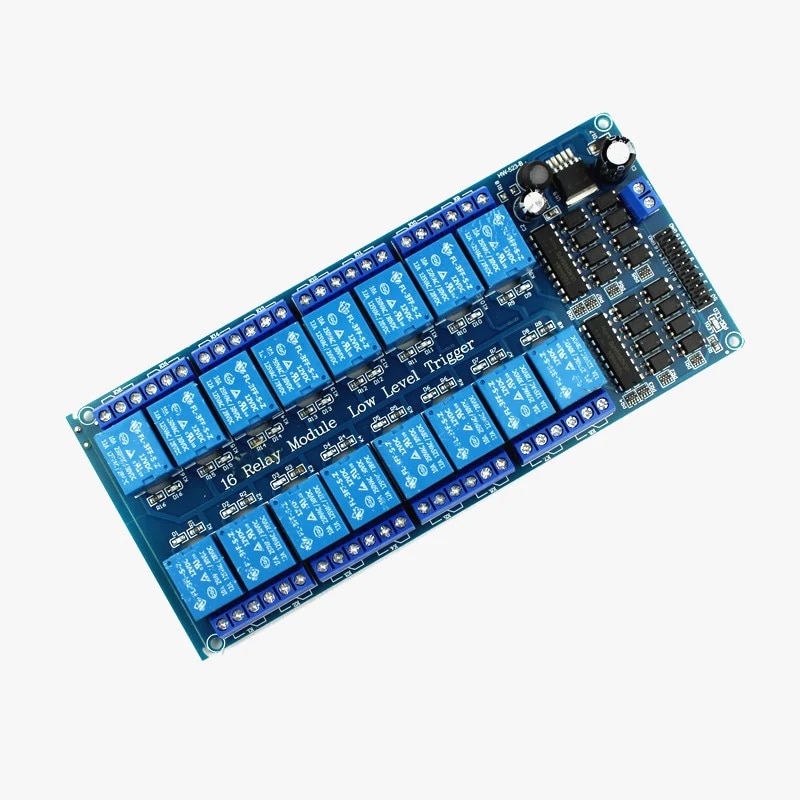 Arduino Clone 16 relé modul, 12V, 10A, 250V - eMAG.hu