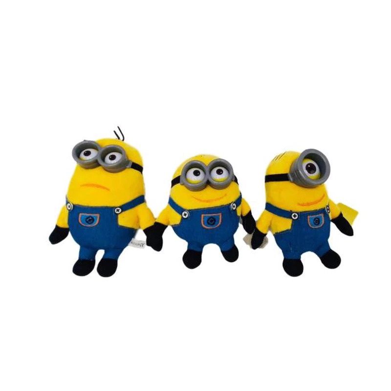 Set 3 Jucarii de Plus SEMERAY Minioni, 18 cm - eMAG.ro