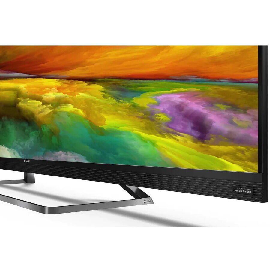 Televizor LED SHARP 65EQ3EA, 164 cm, QLED, 4K Ultra HD, Android - eMAG.ro