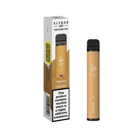 Kit Tigara Electronica Elf Bar Tobacco 600 puff 20mg - eMAG.ro
