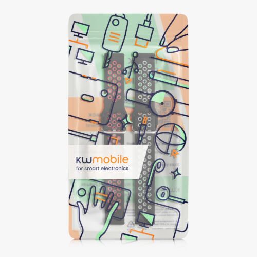 Комплект 2 каишки за Garmin Venu Sq/Venu Sq Music, Kwmobile, Multicolor ...