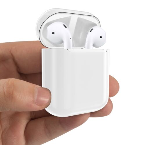 Калъф за слушалки Apple AirPods 2/AirPods 1, Kwmobile, прозрачен ...