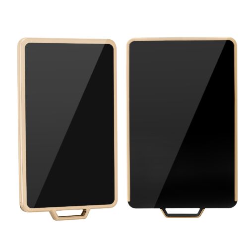 Husa Cheie Auto pentru Tesla Model 3/Model Y, Kwmobile, Negru/Auriu ...