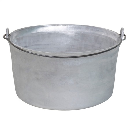 Ceaun tuci aluminiu alimentar, capacitate 25L, fund drept / EXT 8036_1 ...