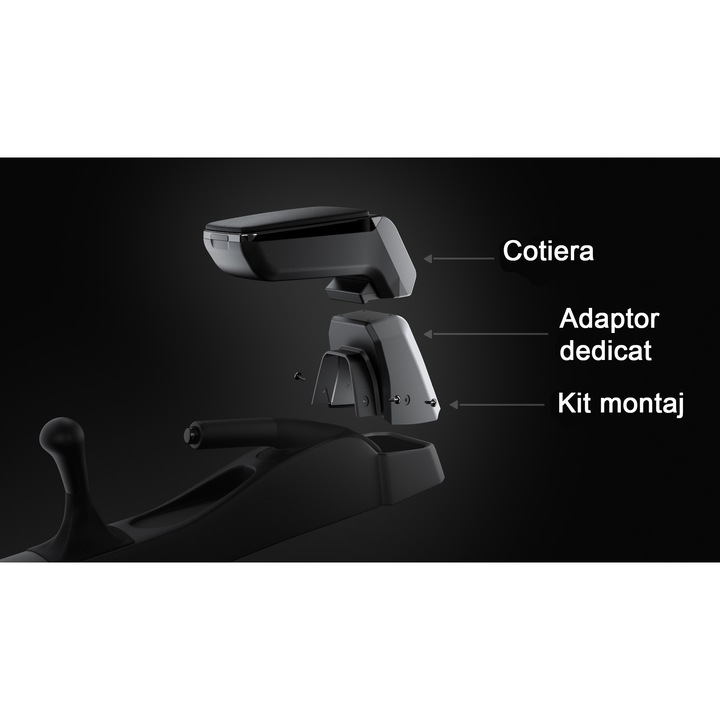 Cotiera auto RENAULT CLIO IV 2013-2019, ARMSTER S, negru - eMAG.ro