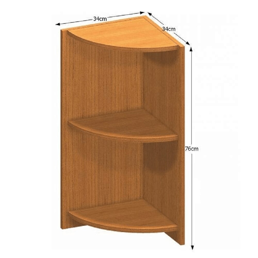 Raft de colt cires Tempo 34x76x34 cm - eMAG.ro
