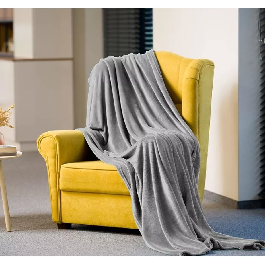 Tnagora Cocolino Ágytakaró, kétszemélyes, puha, 200x230 cm, szürke ...