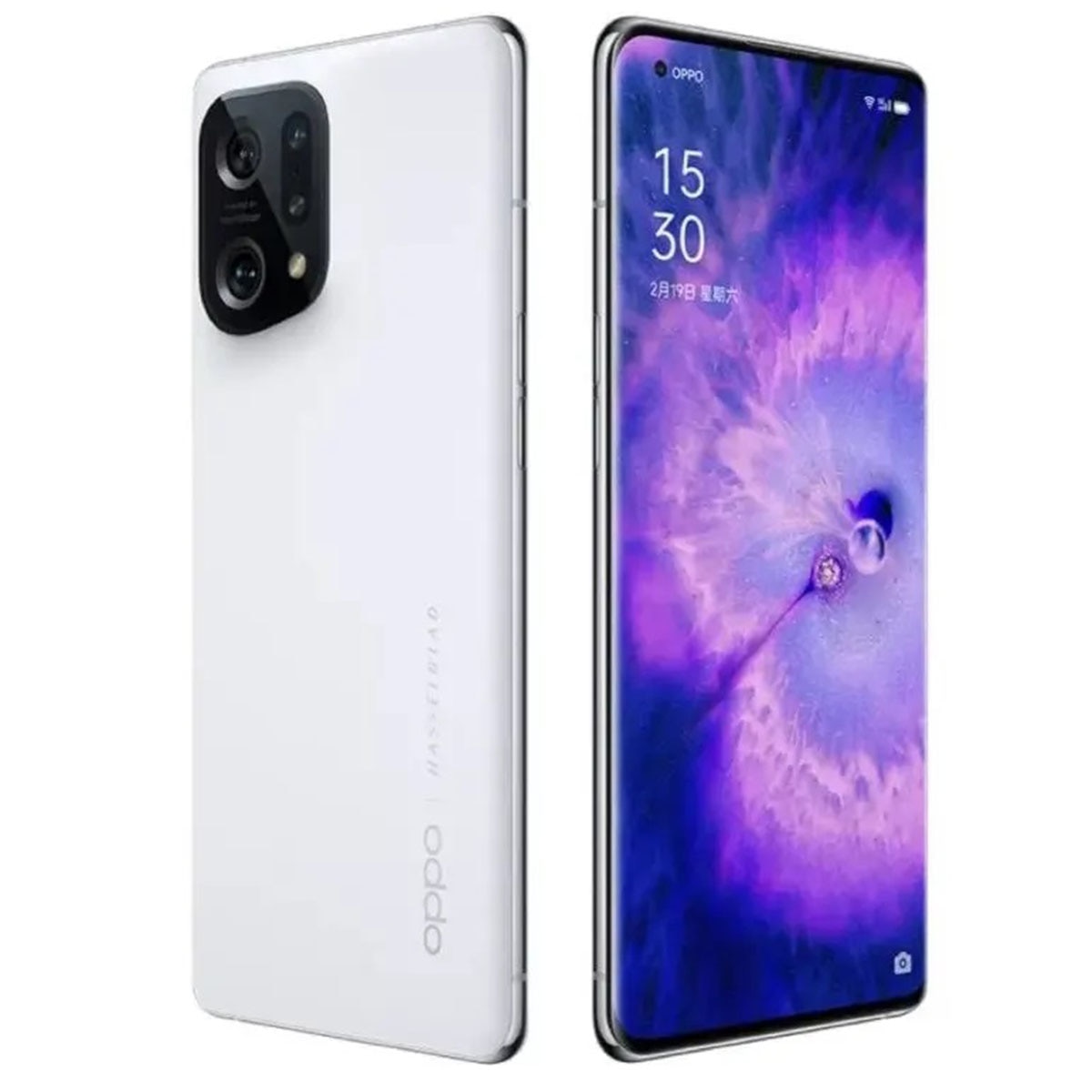 Telefon mobil Oppo Find X5, 256GB, 8GB RAM, 5G, White - eMAG.ro