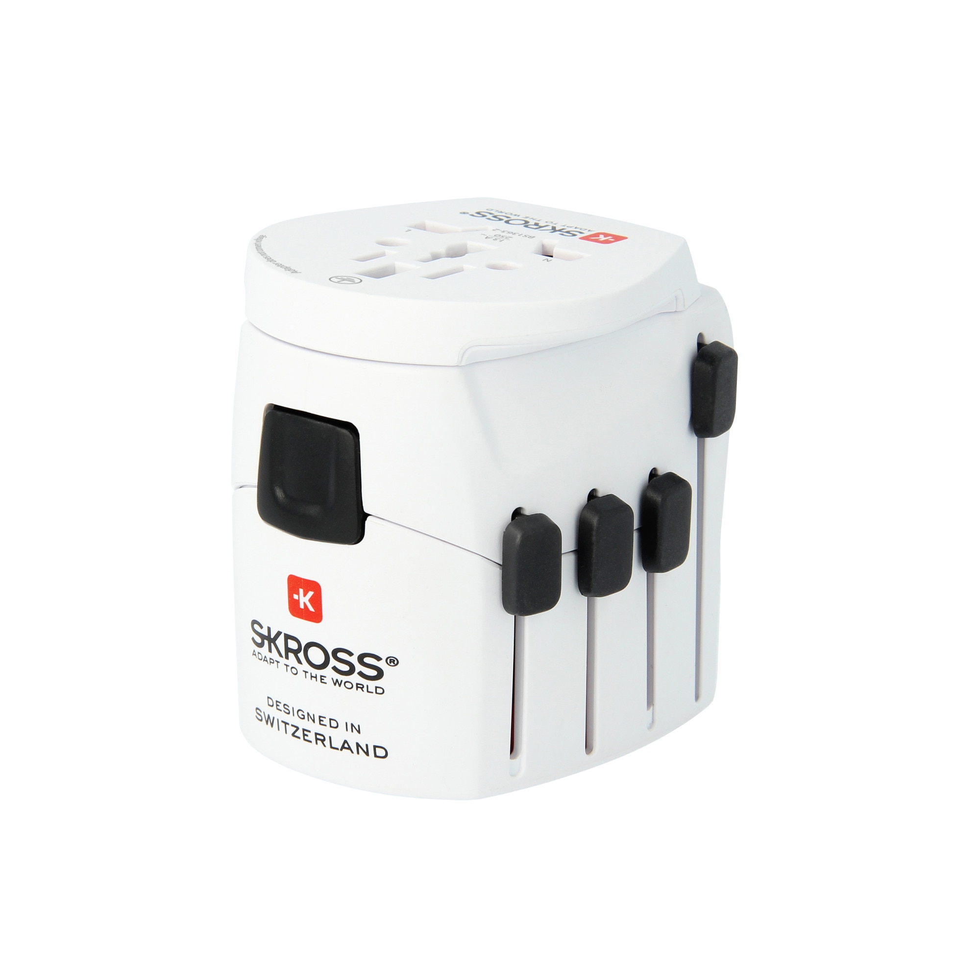 Adaptor priza universal Skross Pro World, compatibil pentru Europa ...