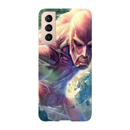Калъф, съвместим с модел Samsung Galaxy S20 FE Attack on titan Colossal ...
