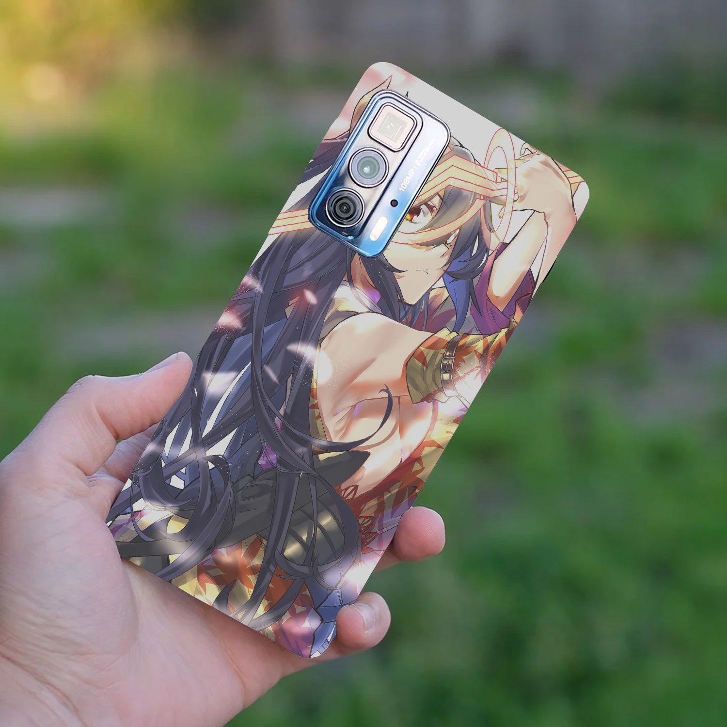 A burkolat kompatibilis a Motorola Edge 20 Pro modellel, Homura Kogetsu ...