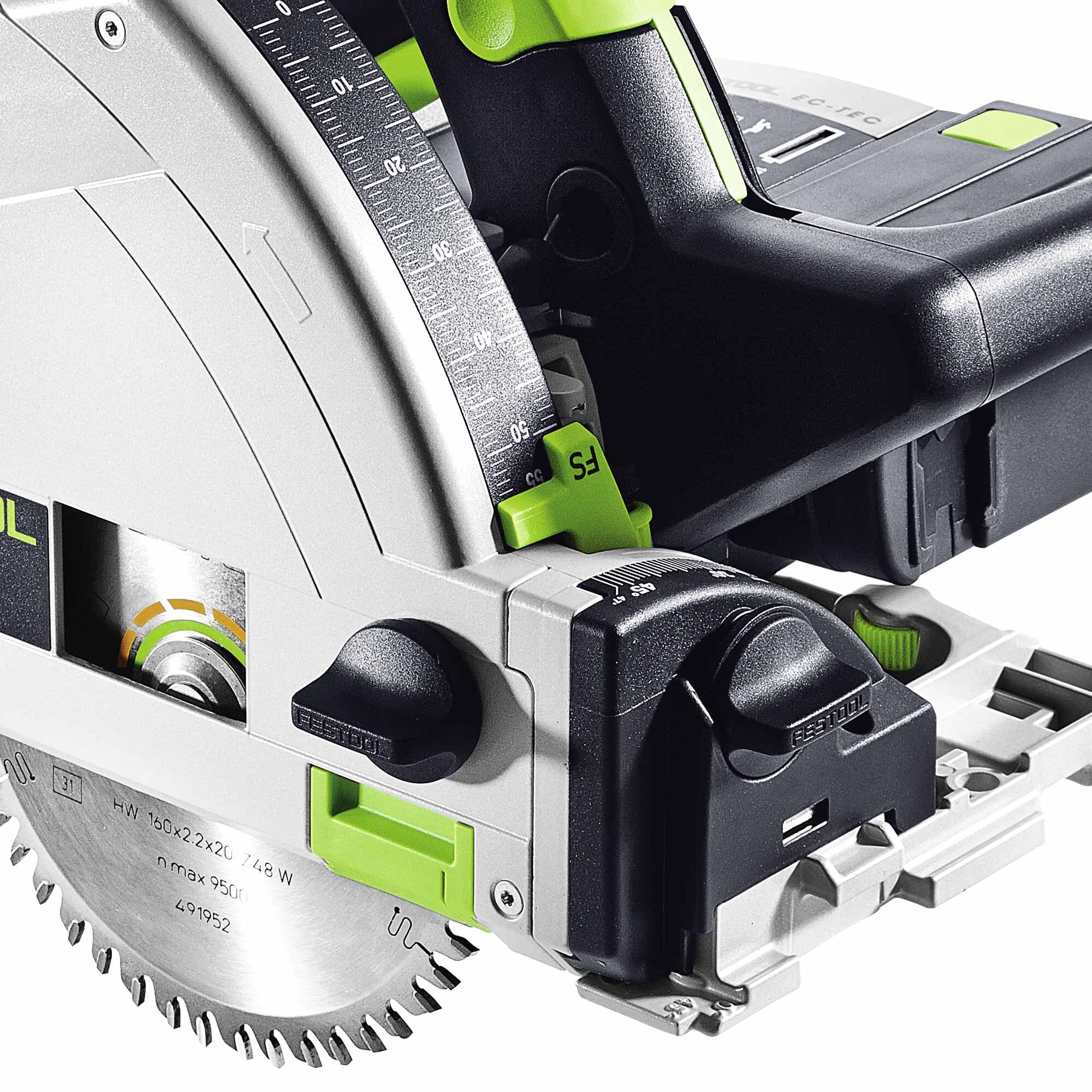 Ferastrau circular, cu acumulator FESTOOL TSC 55 Li 5,2 REB-Set-FS ...