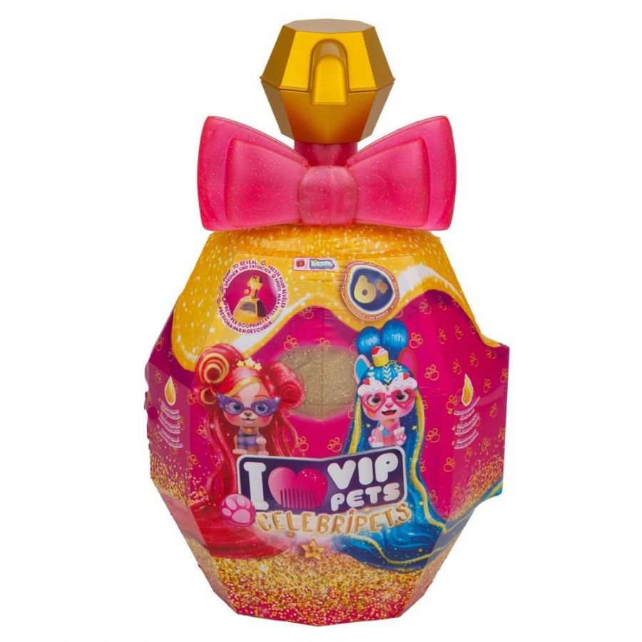 Catelus surpriza VIP Pets Celebrity cu 10 accesorii surpriza - eMAG.ro
