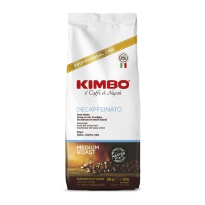 Cafea boabe Kimbo Dek, Decaffeinato, 500 g - eMAG.ro