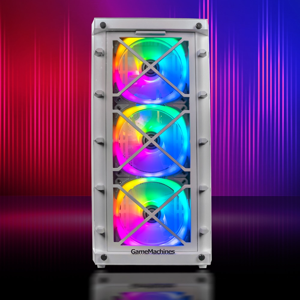 Sistem Desktop PC Gaming, GameMachines Storm Snow Edition, Intel Core ...