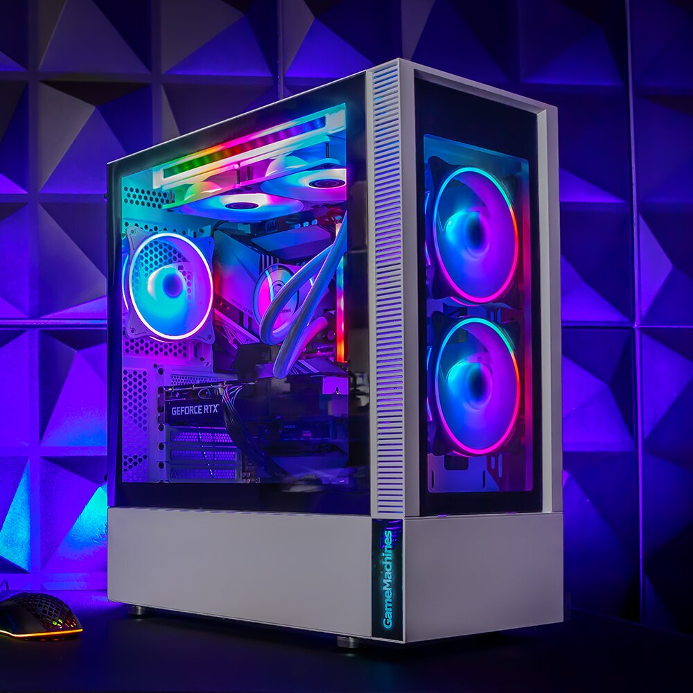 Sistem Desktop PC Gaming, GameMachines Element Snow Edition, Intel Core ...