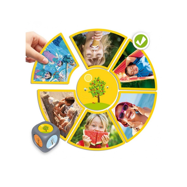 Puzzle, Akros, I Learn The Seasons, 138900, 4 puzzle-uri, Multicolor ...