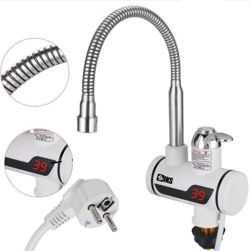 Robinet Electric Instant Apa Calda SIKS, cu Afisaj Digital si Canal ...